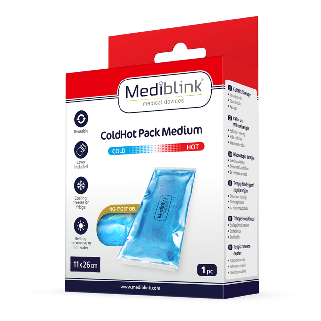 Mediblink ColdHot Pack with cover M 11 x 26 cm M128